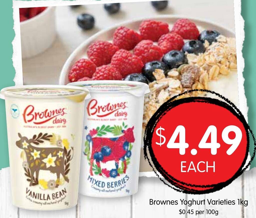 Brownes specials Spudshed – Apr 2025