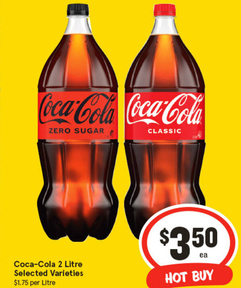 Coca-cola specials IGA – Apr 2025