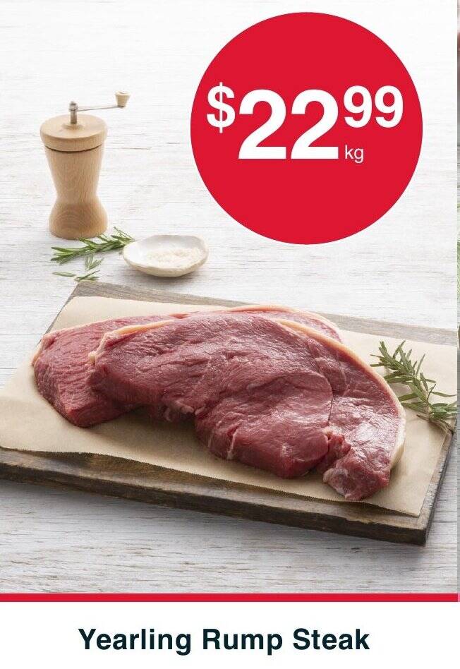 Rump steak specials - Find and view the cheapest Rump steak offer!