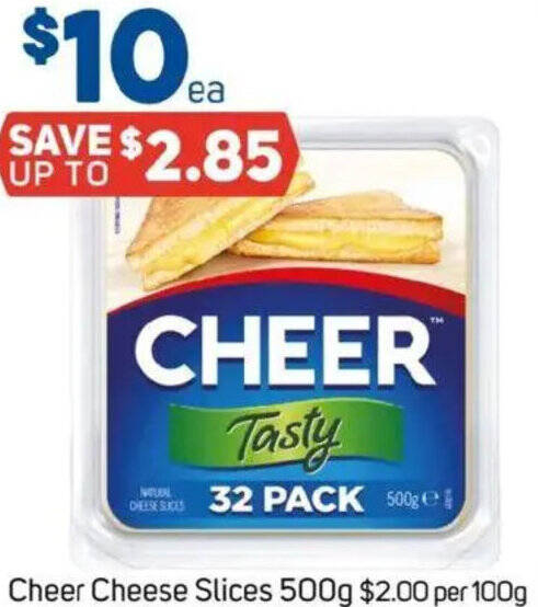 Cheer specials Foodland – May 2025