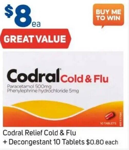 Codral specials Foodland – May 2025