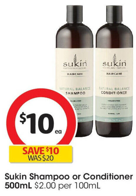 Sukin specials - Find and view the cheapest Sukin on special this week!