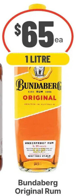 Bundaberg specials IGA Liquor – Dec 2026
