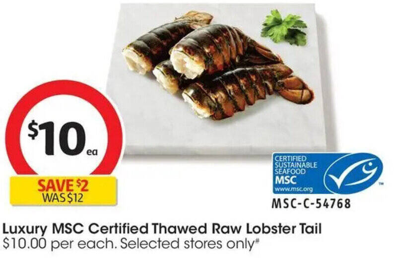 Lobster specials Coles – May 2026