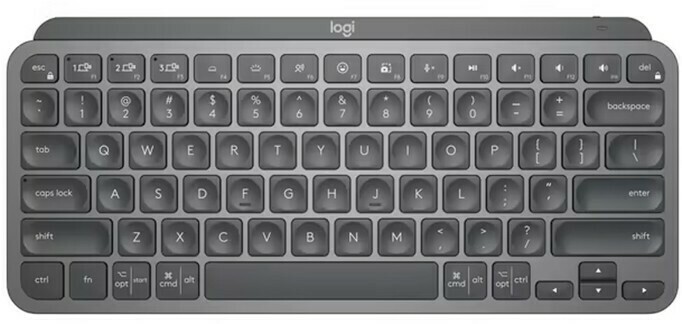 Logitech MX Keys Mini Wireless Keyboard - Graphite offer at Officeworks