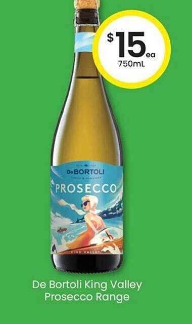 Prosecco specials The Bottle O – Aug 2025