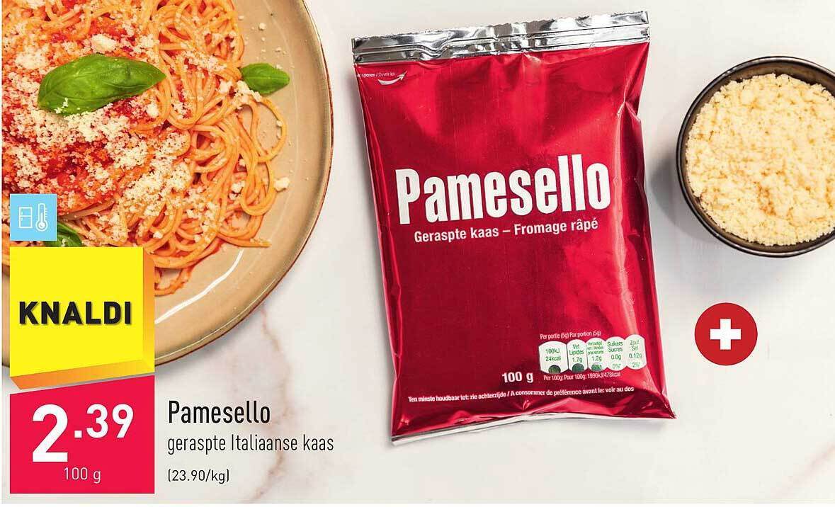 Pamesello promotie bij ALDI