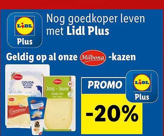 Lidl plus promotie bij Lidl