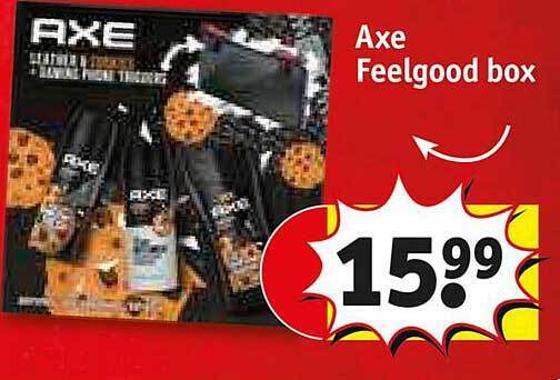Axe feelgood box promotie bij Kruidvat