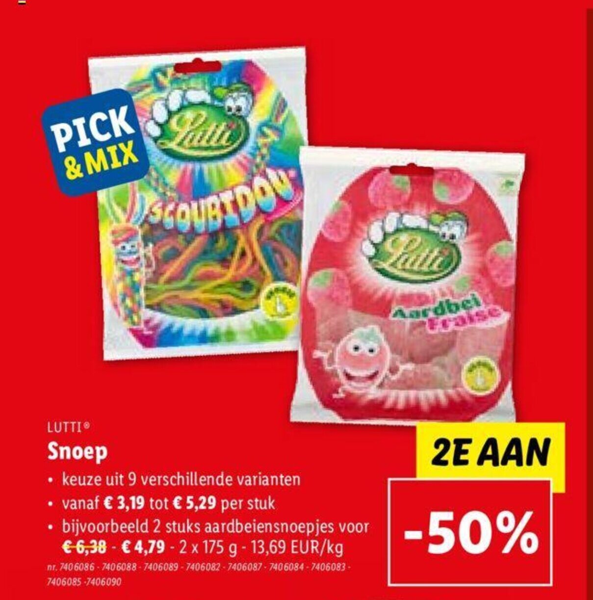 LUTTIⓇ Snoep promotie bij Lidl