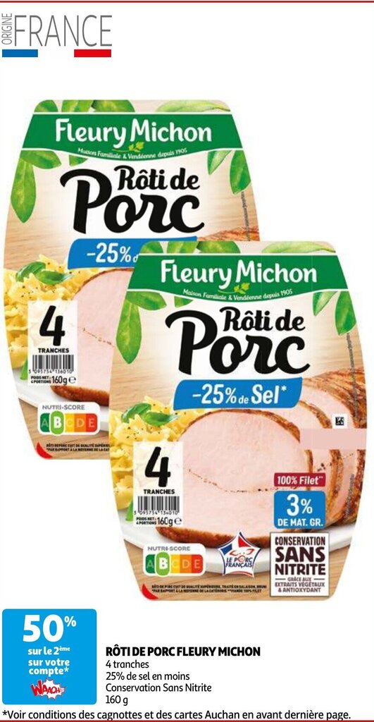 Rôti De Porc Auchan: Rôti De Porc Entier – YFJNH