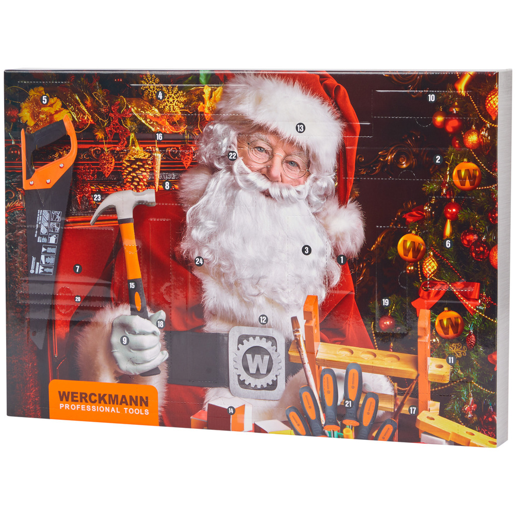Werckmann gereedschap-adventskalender promotie bij Action