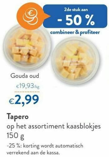 Tapero promotie OKay – jun 2025