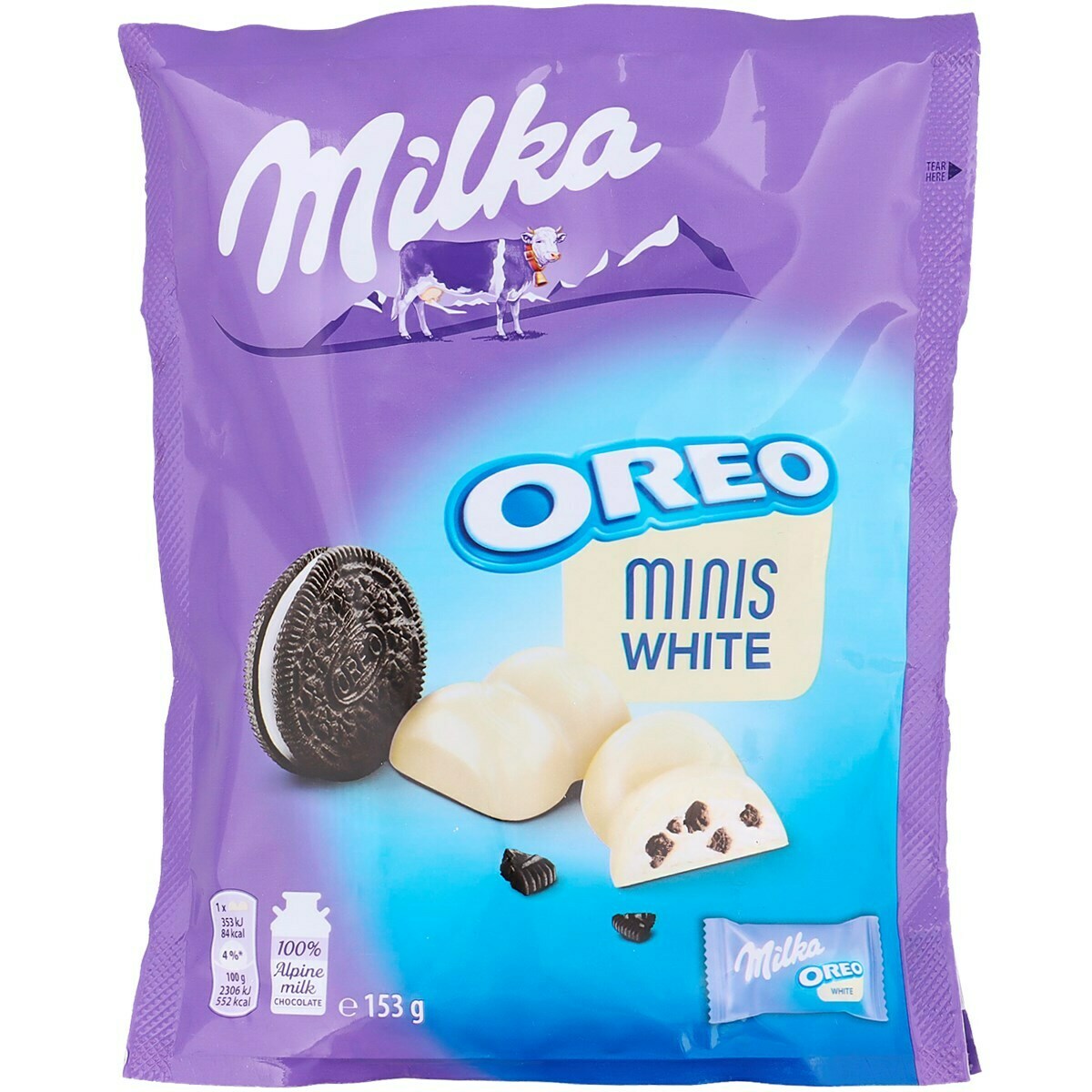Milka Oreo mini's white promotie bij Action