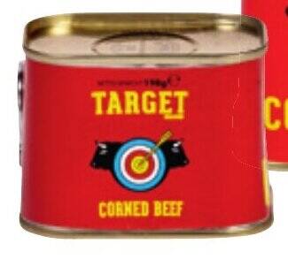 Target Corned Beef 198 g promotie bij Colruyt € 4,09