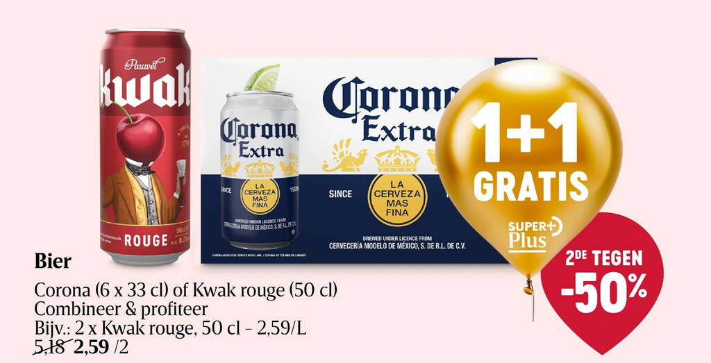 Bier promotie bij Delhaize