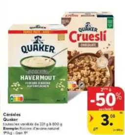Céréales promo en prijs Carrefour Market – feb 2026