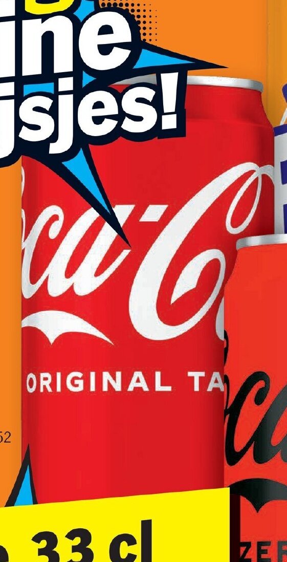 Coca-cola 33 cl promotie bij Albert Heijn