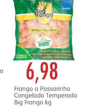 Frango A Passarinho Congelado Temperado Big Frango 1kg oferta na Epa