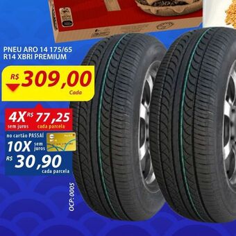 Pneu aro 14 175/65 oferta na Assaí Atacadista
