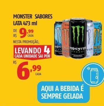 Monster sabores lata 473 ml oferta na OXXO
