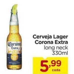 Cerveja Lager Corona Extra 330ml oferta na Carrefour