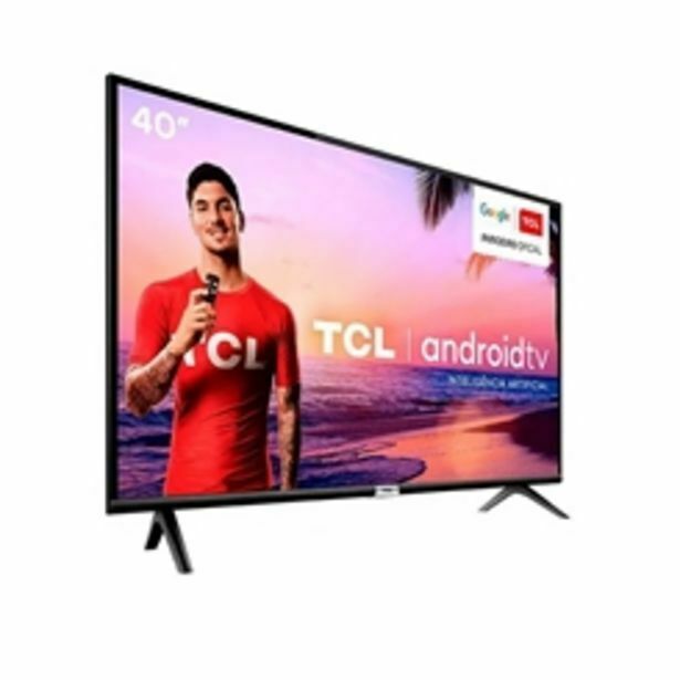 Smart tv led 40" tcl 40s6500 full hd android - wi-fi hdr inteligência ...