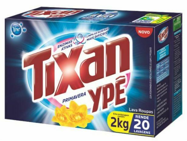 Lava roupa em pó tixan primavera 2kg oferta na Atacado Máximo