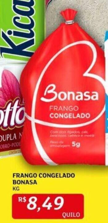 FRANGO CONGELADO BONASA KG oferta na Assaí Atacadista