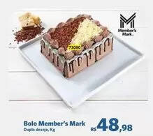 Member's mark - bolo oferta na Sam's Club