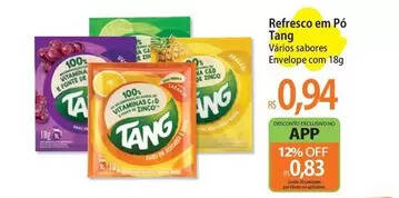 Tang - refresco em pó oferta na Atacadão