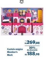 Castelo magico member's mark oferta na Sam's Club