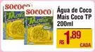 Sococo - água de coco mais coco oferta na Max Atacadista
