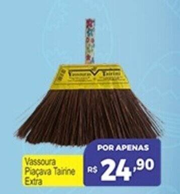 Promoção e preço Vassoura Supermercados Rex – mai. 2025