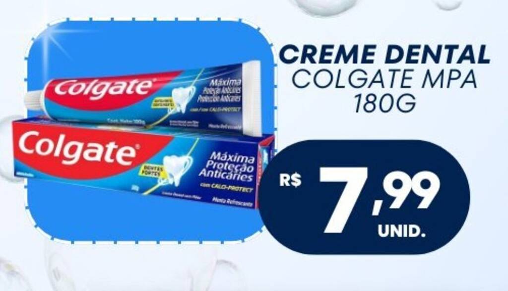 Promoção e preço Colgate Supermercados Rex – mai. 2025