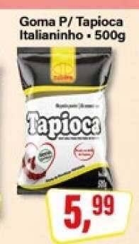 Promoção e preço Goma Rede Supermarket – mai. 2025