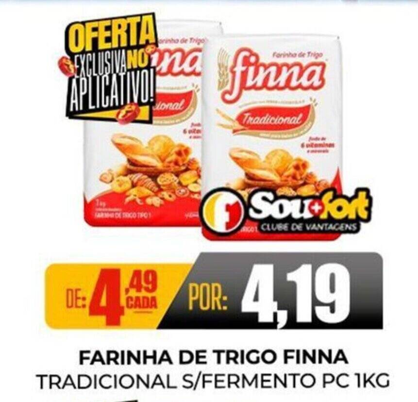 Promoção e preço Trigo Fort Atacadista – ago. 2025