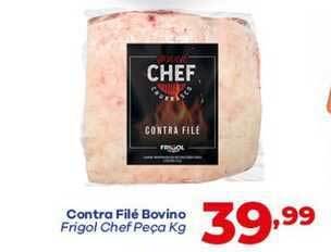 Contra Filé Bovino Frigol Chef 1kg oferta na Barracão Supermercado