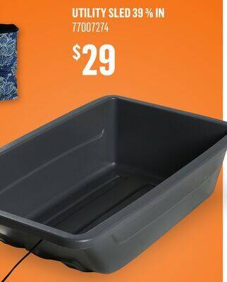 UTILITY SLED 39 3/8IN offer at Canac