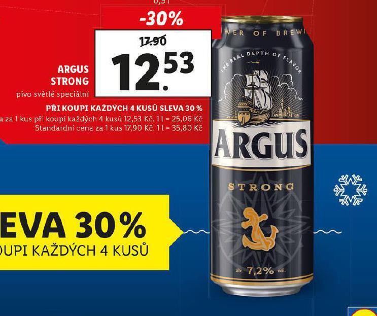 Argus strong nabídky v Lidl