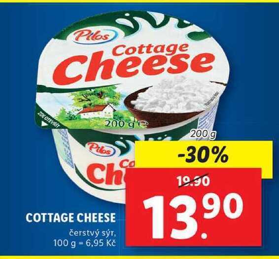 Cottage cheese, 200 g nabídky v Lidl