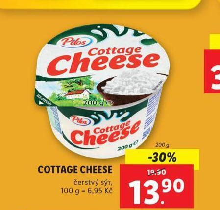 Cottage cheese nabídky v Lidl