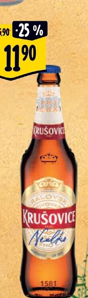 Krušovice Hořké nealko nabídky v Albert