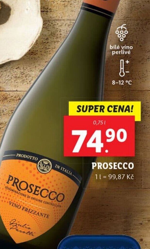PROSECCO nabídky v Lidl