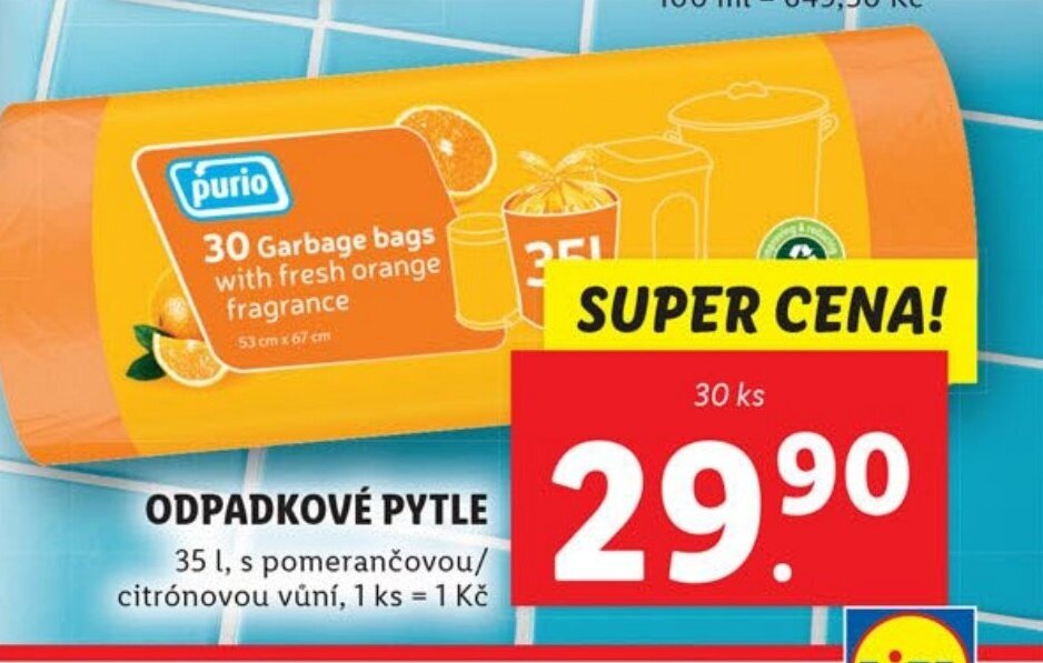 ODPADKOVÉ PYTLE nabídky v Lidl