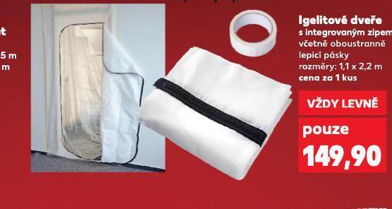 Igelitové dveře nabídky v Kaufland