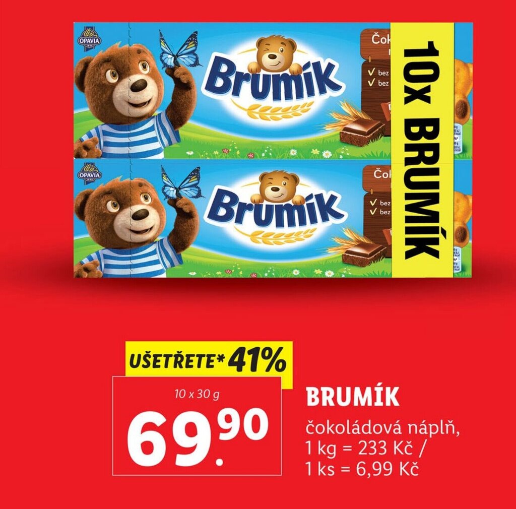 BRUMÍK nabídky v Lidl