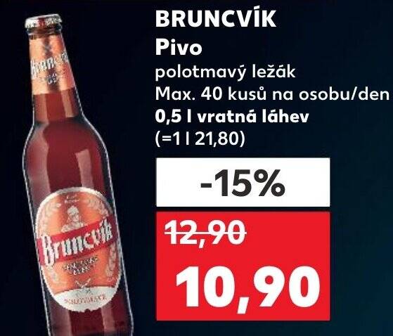 BruncvÍk Pivo Nabídky V Kaufland