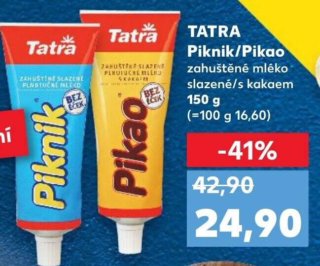TATRA Piknik/Pikao nabídky v Kaufland