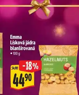 Emma Lísková jádra blanšírovaná 100 g nabídka v Albert